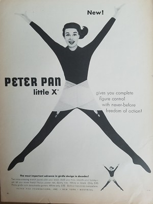 1956 women's Peter Pan little x girl don't gives you figure control ...