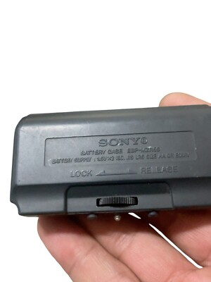 Used External Battery Pack Case For SONY MZ-R55 EBP-MZR55 | eBay