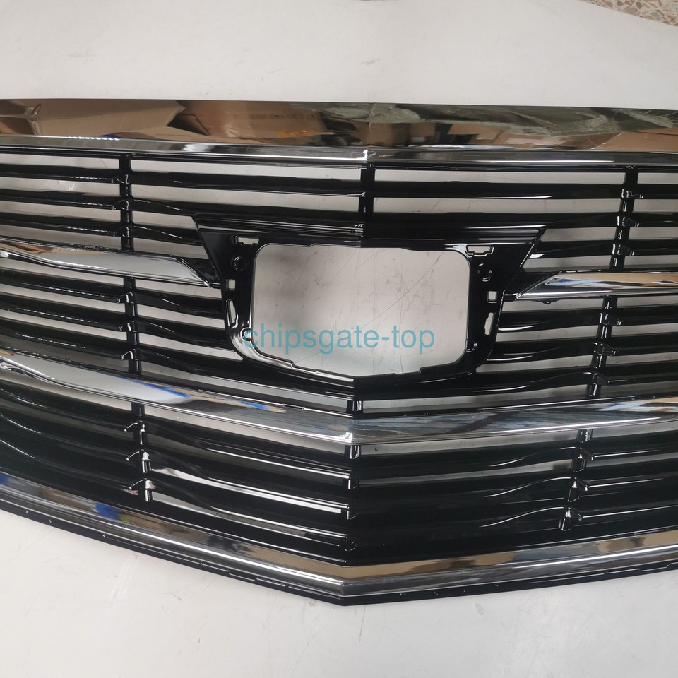 Fit For 2015 2016 2017 2018 2019 Cadillac ATS Front Upper Bumper Grille ...