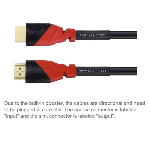 High HDMI Cable (150 ft) Built-in Signal Supports 3D & Audio Return ...