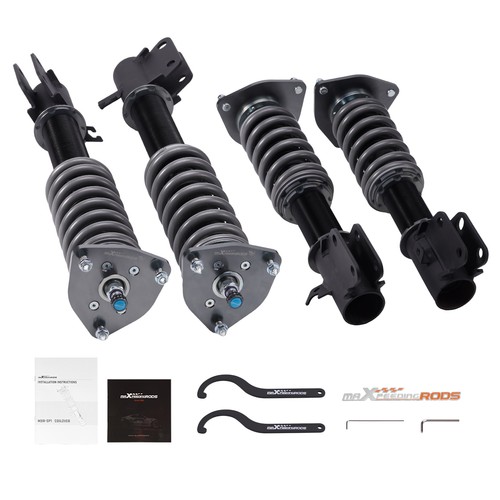 MaXpeedingrods T7 Coilovers Struts 24 Way Damper Kit For Impreza WRX ...