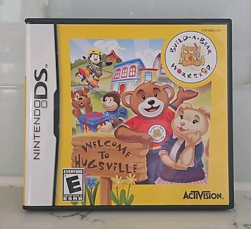 BUILD A BEAR WELCOME TO HUGSVILLE NINTENDO DS VIDEO GAME COMPLETE IN ...