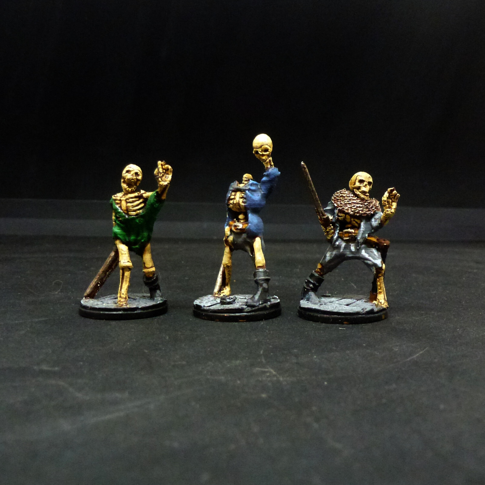 Skeleton Miniatures 28mm or 32mm UNPAINTED Cheap Wargames DnD Fantasy ...