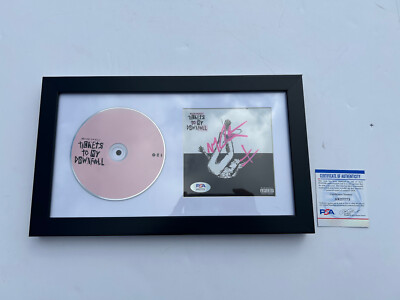Mgk Machine Gun Kelly Autographed Tickets To My Downfall Cd Album ...