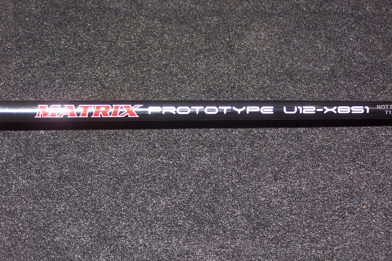 rare, new TOUR ISSUE Matrix "Prototype U12-X8S1" STIFF shaft w/TITLEIST ...