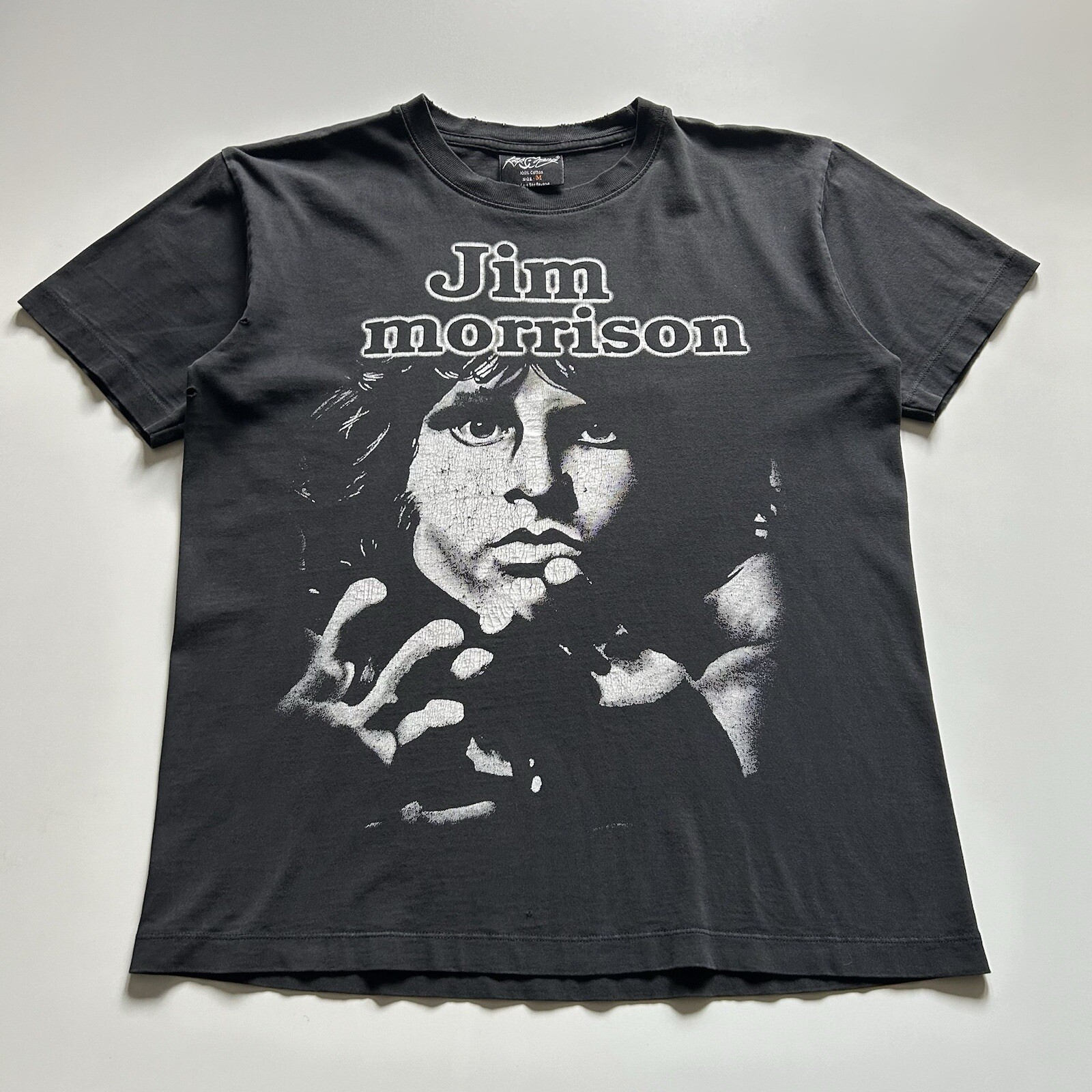Vintage 2000s Jim Morrison The Doors Face Graphic T S… - Gem