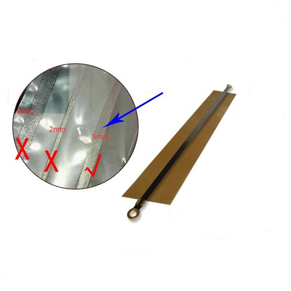 10pcs 200/300/400 2-3-5mm Impulse Sealer Heat Wire Element Strip ...