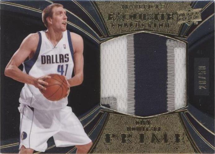 2008-09 Upper Deck Exquisite Collection - Prime Dirk Nowitzki #PRM-DN ...