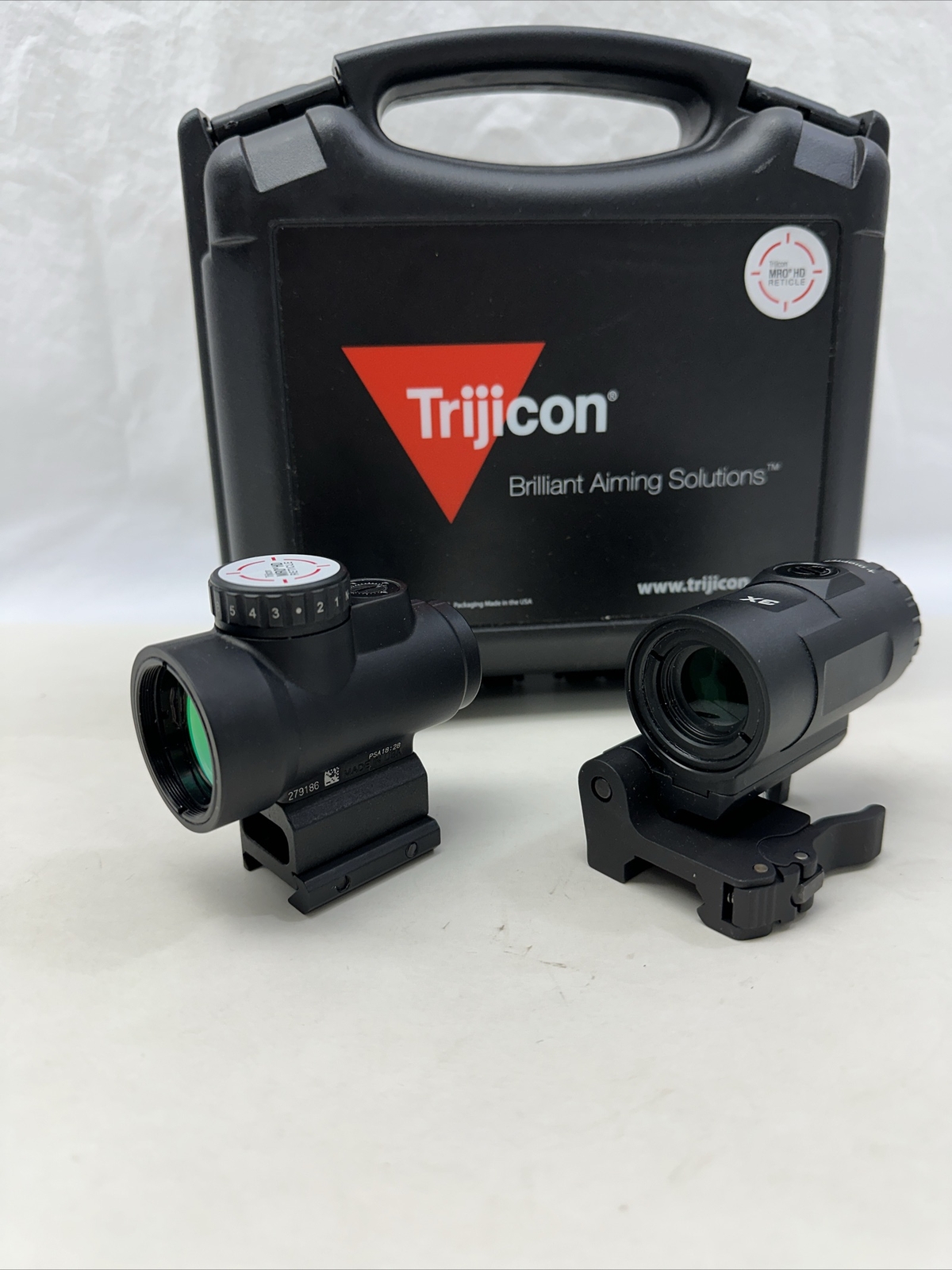 Trijicon MRO HD 1x25 Red Dot Sight with 3x Magnifier (MRO-C-2200057 ...