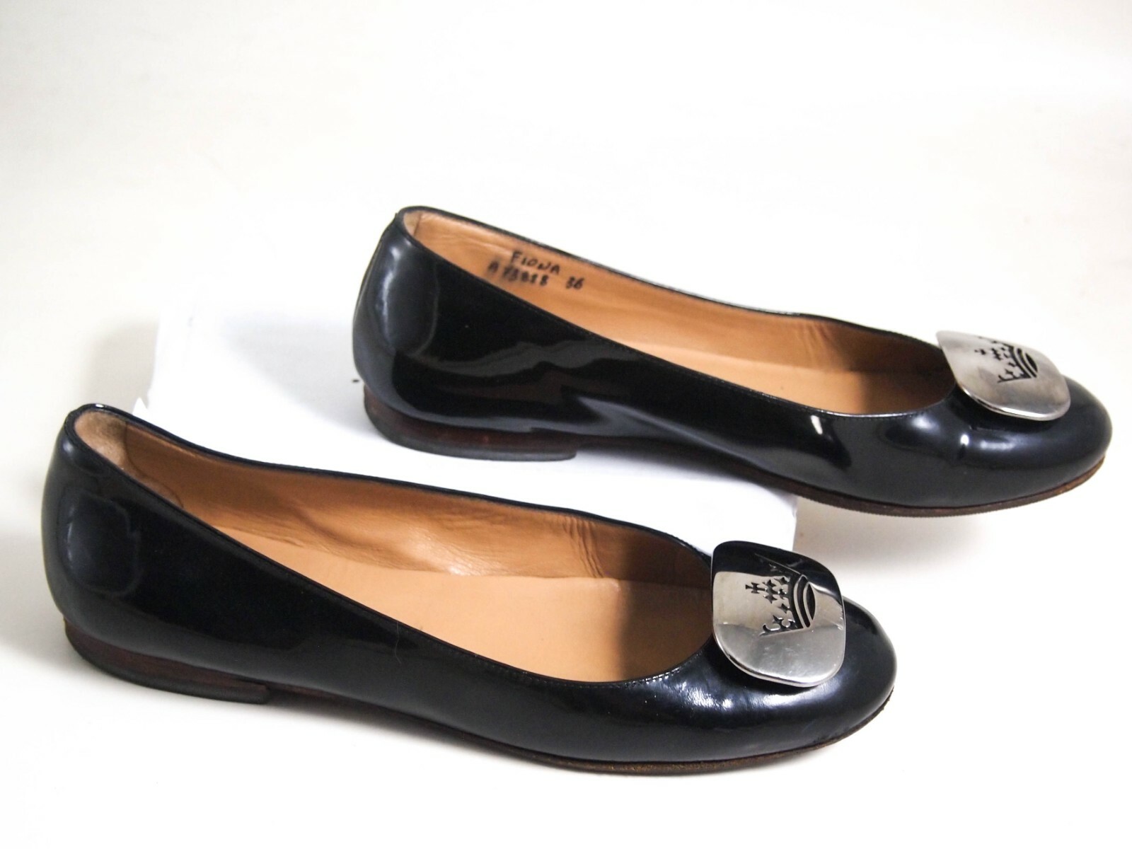 Church's Fiona Ballet Flat Black Patent Leather Women… - Gem