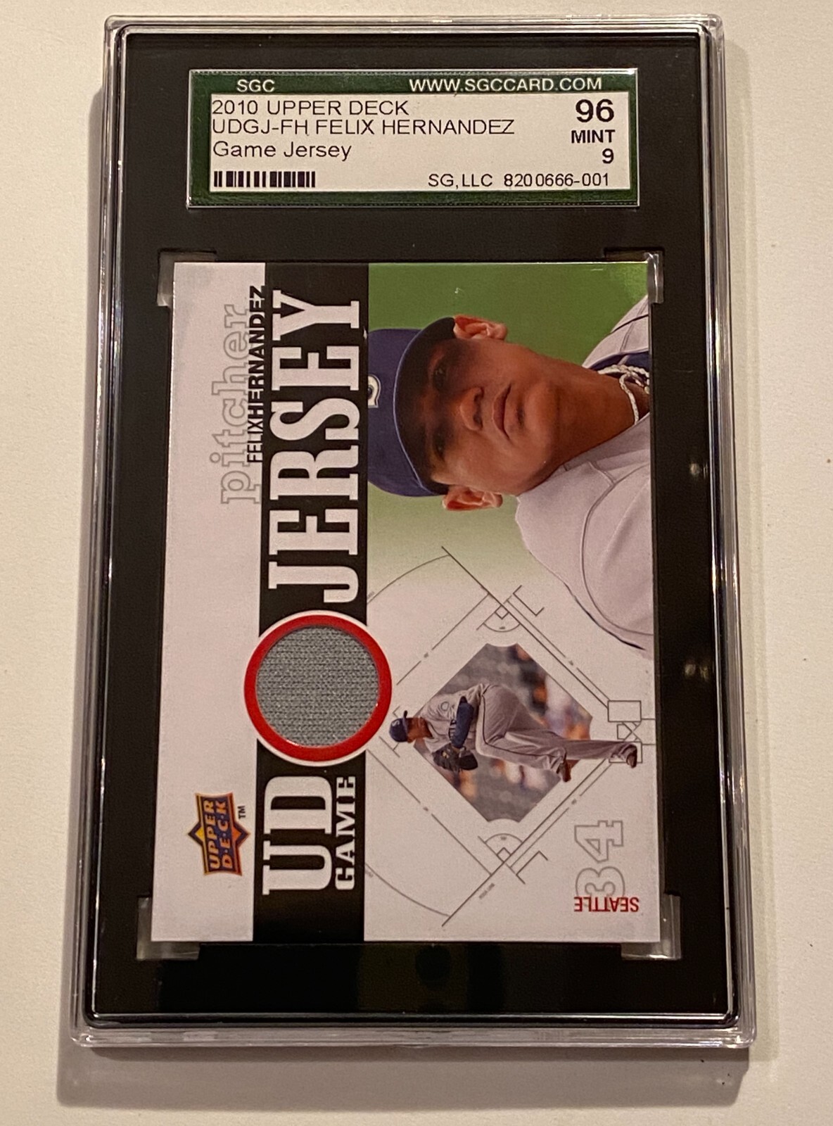 2010 Upper Deck - UD Game Jersey #UDGJ-FH Seattle Mariners (MEM) for ...