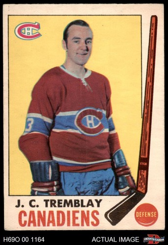 1969 O-Pee-Chee #5 J.C. Tremblay Canadiens 3 - VG | eBay