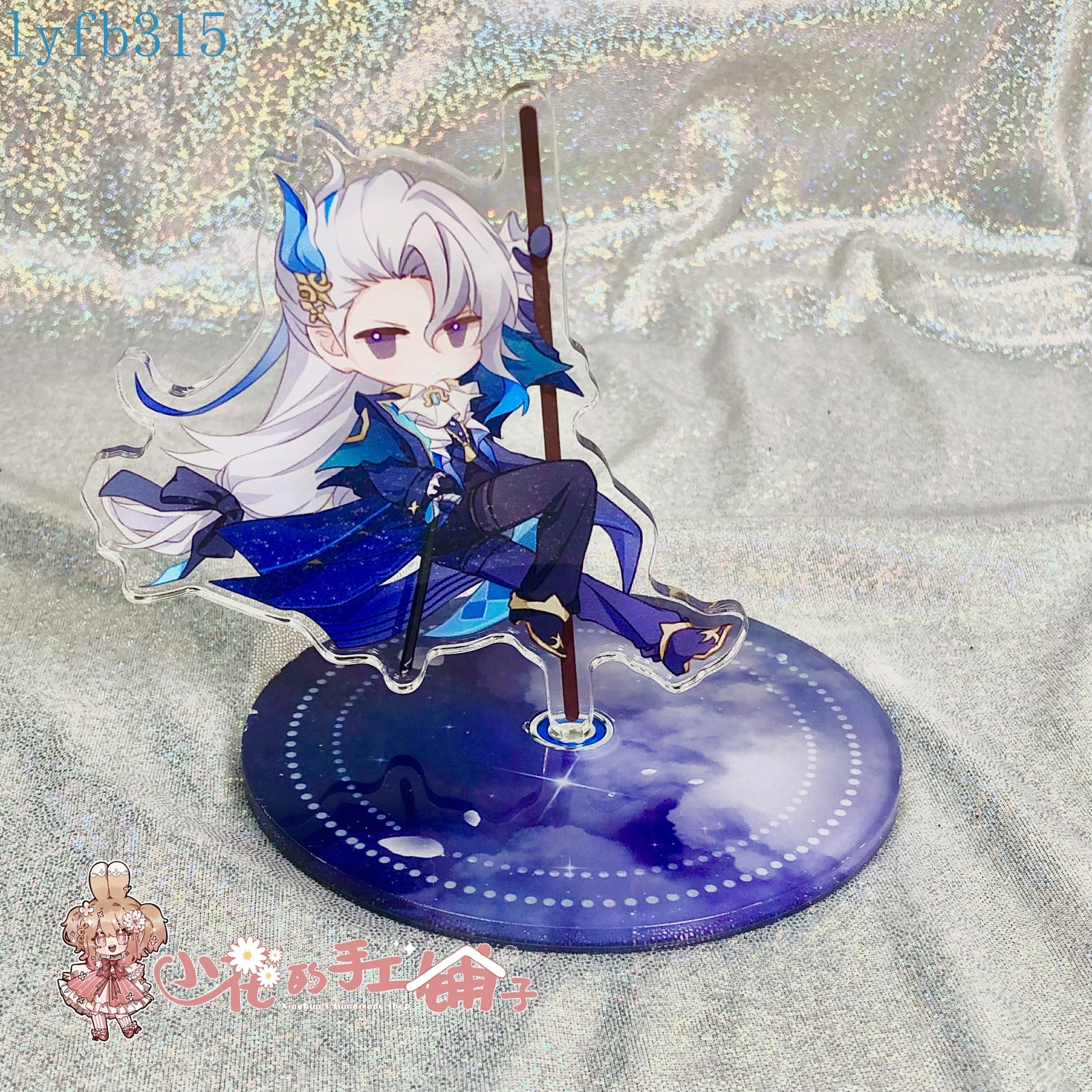 Genshin Impact Neuvillette Anime Cute Acrylic Desktop Decor Stand ...
