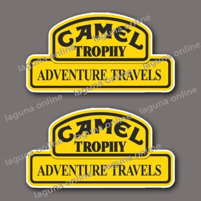 Camel Trophy Logo Gloss Weatherproof Decal Sticker | eBay
