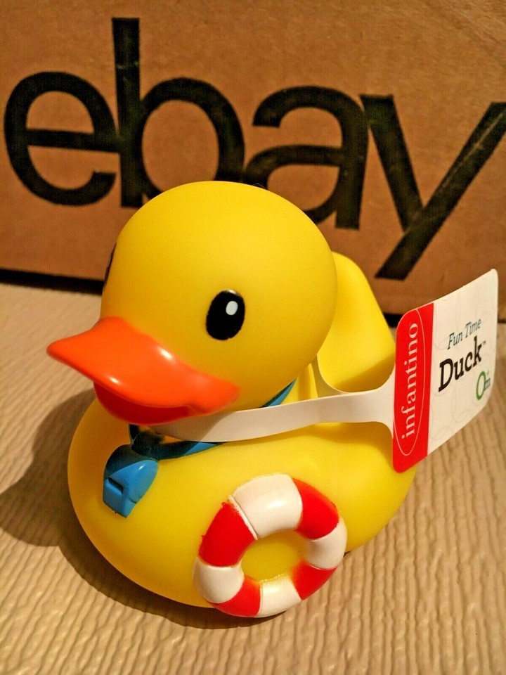 INFANTINO FUN TIME RUBBER DUCKS BRAND NEW COMPLETE WITH TAGS🦆 | eBay