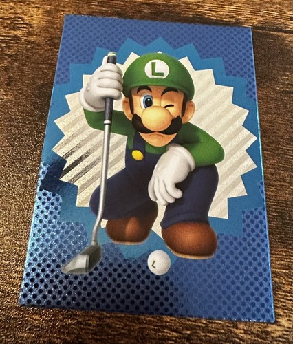 GOLF LUIGI 182 PANINI Super Mario Sport Card Collection Nintendo - New ...