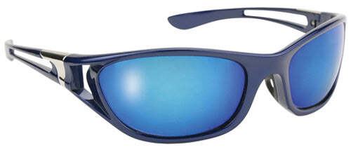 BLUE ICE BLUE FRAME W/POLARIZED BLUE MIRROR LENS | eBay