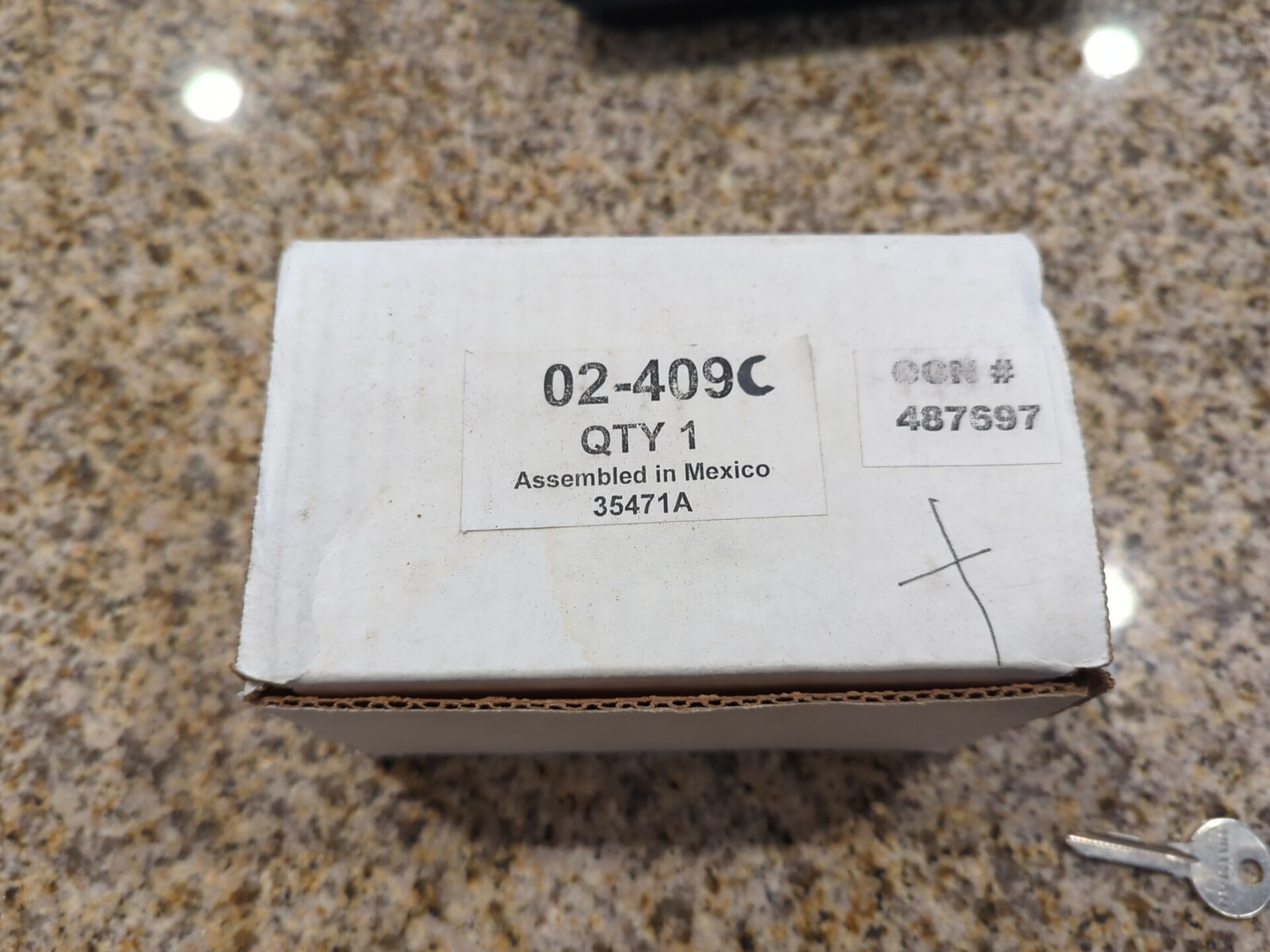 LiftMaster 02-409 Lock Key Switch Assembly 2-Position Nema 4/12 Gates ...