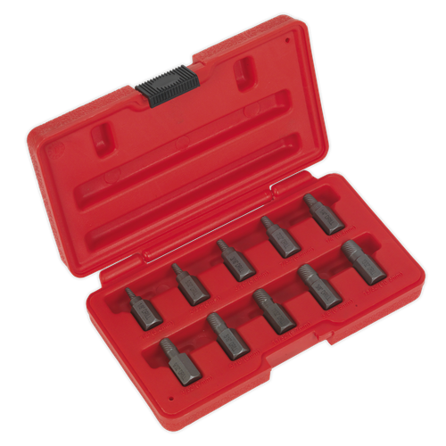 Multi-Spline Screw Extractor Set 10pc AK8181 Sealey New | eBay