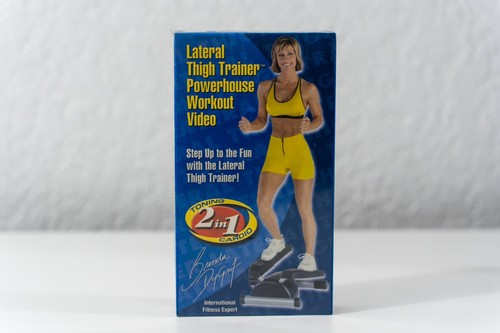 Lateral Thigh Trainer Powerhouse Workout Video (2003) *SEALED* VHS ...