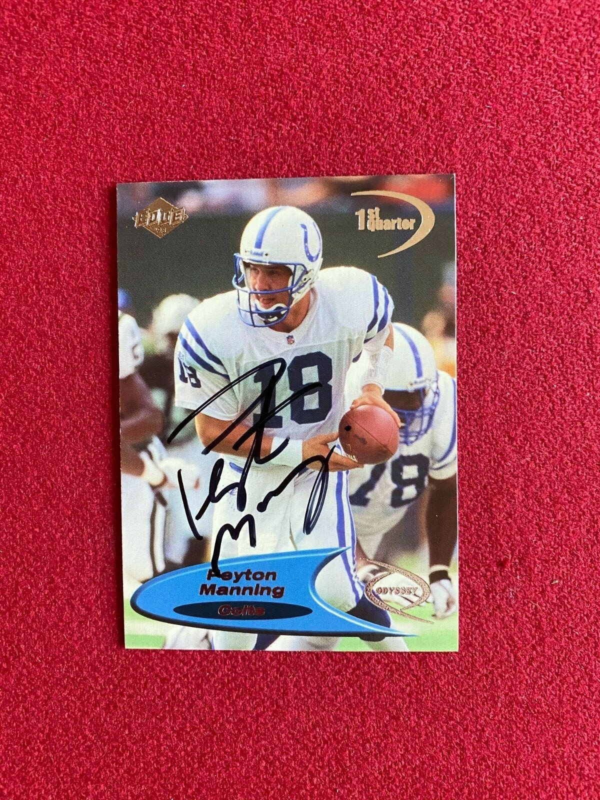 Peyton Manning | Autographed Football Memorabilia & NFL Merchandise