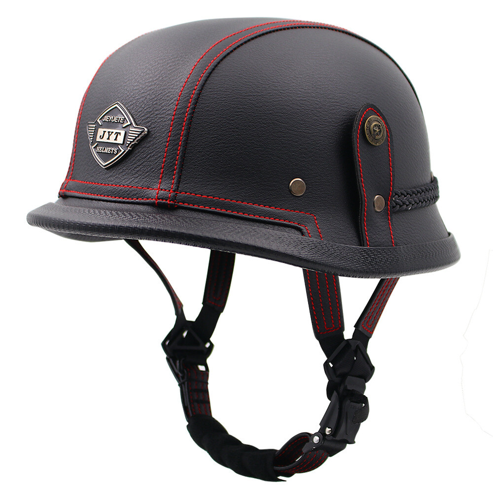 Dot German Motorcycle German Style Helmet Brand New DOT Approved