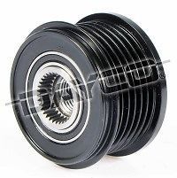 NULINE ALTERNATOR OVERRUNNING PULLEY FOR Land Rover Freelander 2 2.2L ...