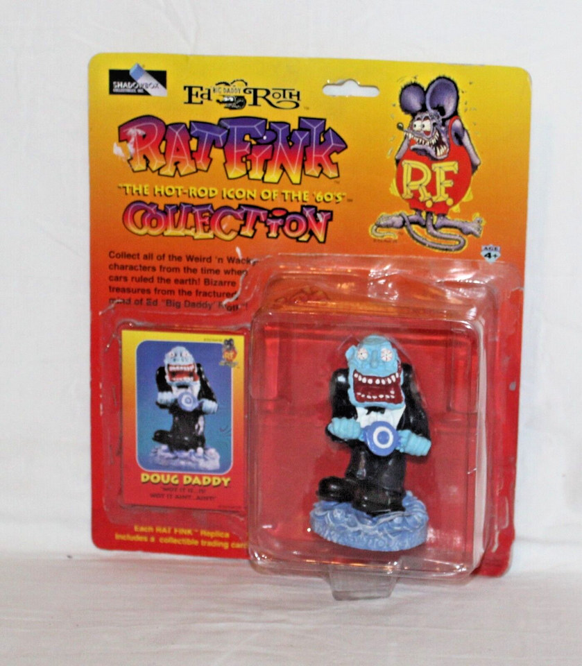 Vintage RAT FINK Doug Daddy Figure by Ed "BIG DADDY" Roth Shadowbox ...