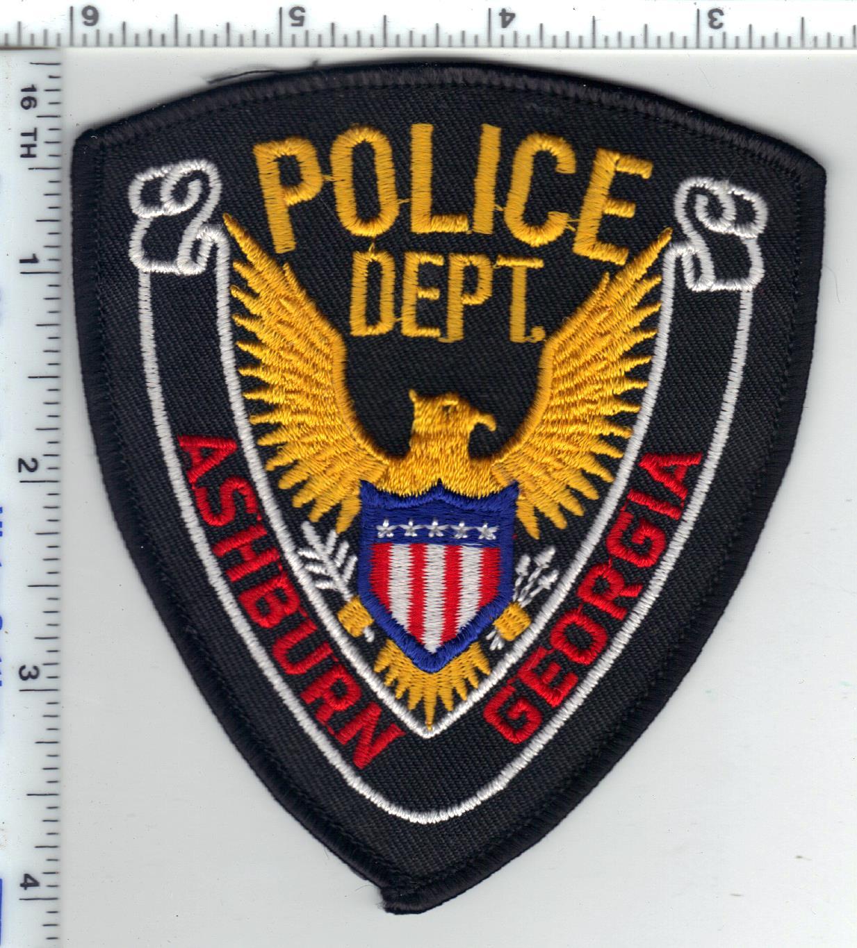 Ashburn Police (Georgia) Shoulder Patch - new from 1980's | eBay