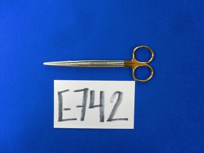E742 Jarit Surgical Mayo Straight Blunt Tip Scissors 17cm Overall ...