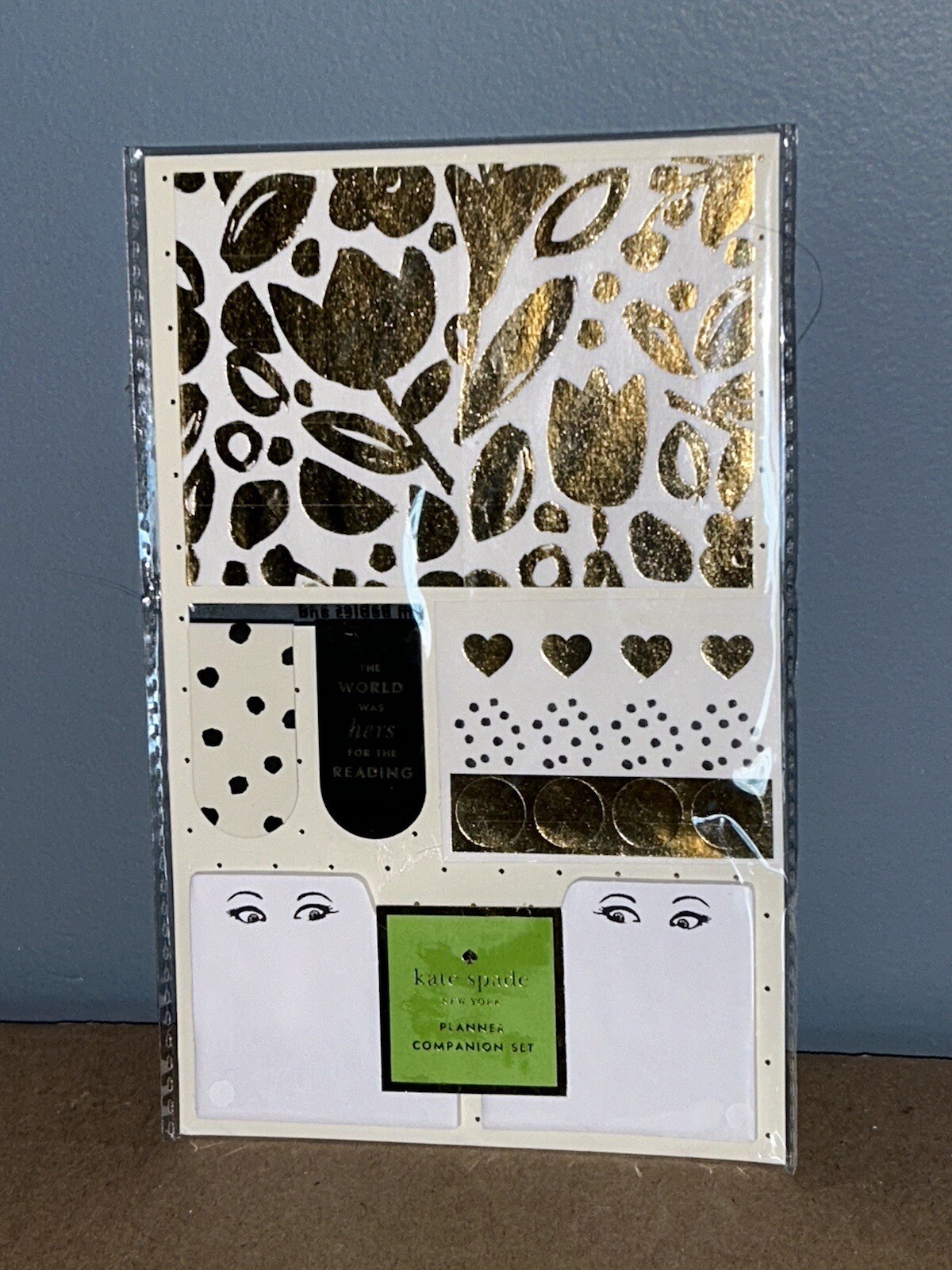 3 Kate Spade Planner Companion Set Bookmarks Tape Sticky Notes for sale ...