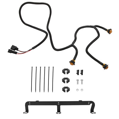 Pre-Runner LED Grille Light Bar Kit Plug and Play for 2007-2018 Jeep ...