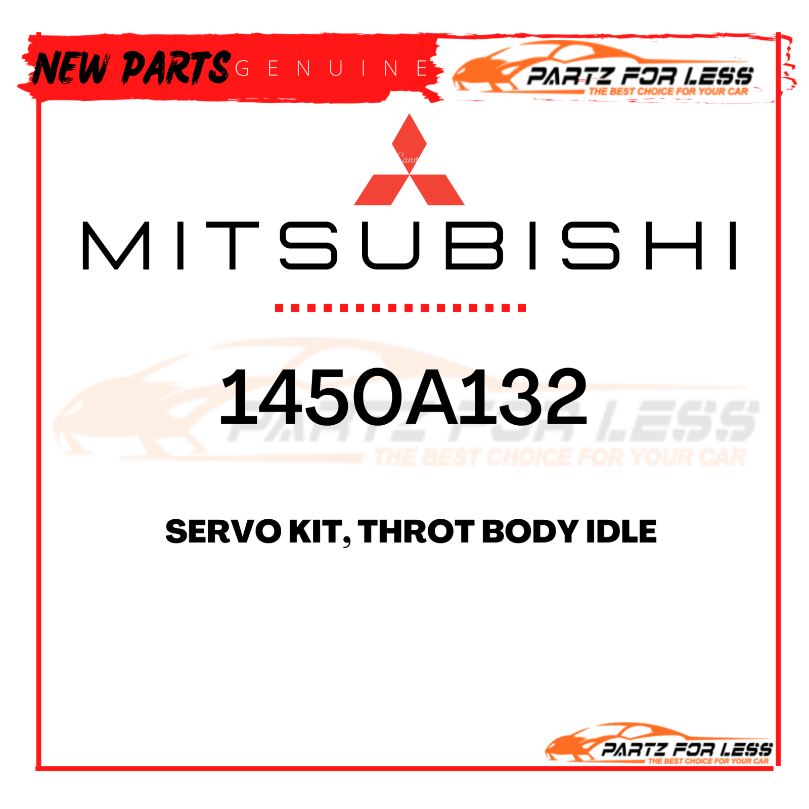 1450A132 MITSUBISHI GENUINE SERVO KIT THROTTLE BODY IDLE SPEED CONTROL ...