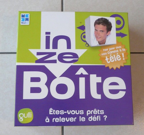 Jeu IN ZE BOITE Êtes-vous prêts à relever le défi ? Edition MégaBleu ...