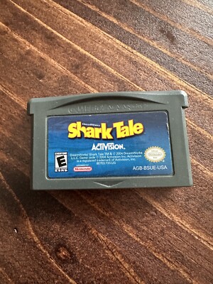 DreamWorks Shark Tale GBA (Nintendo Game Boy Advance) -TESTED & WORKS ...