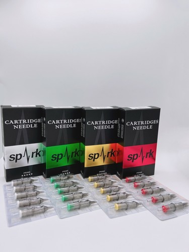 240pcs All Size Spark Tattoo Sterilized Cartridge :RL/RS/CM/M1 | eBay
