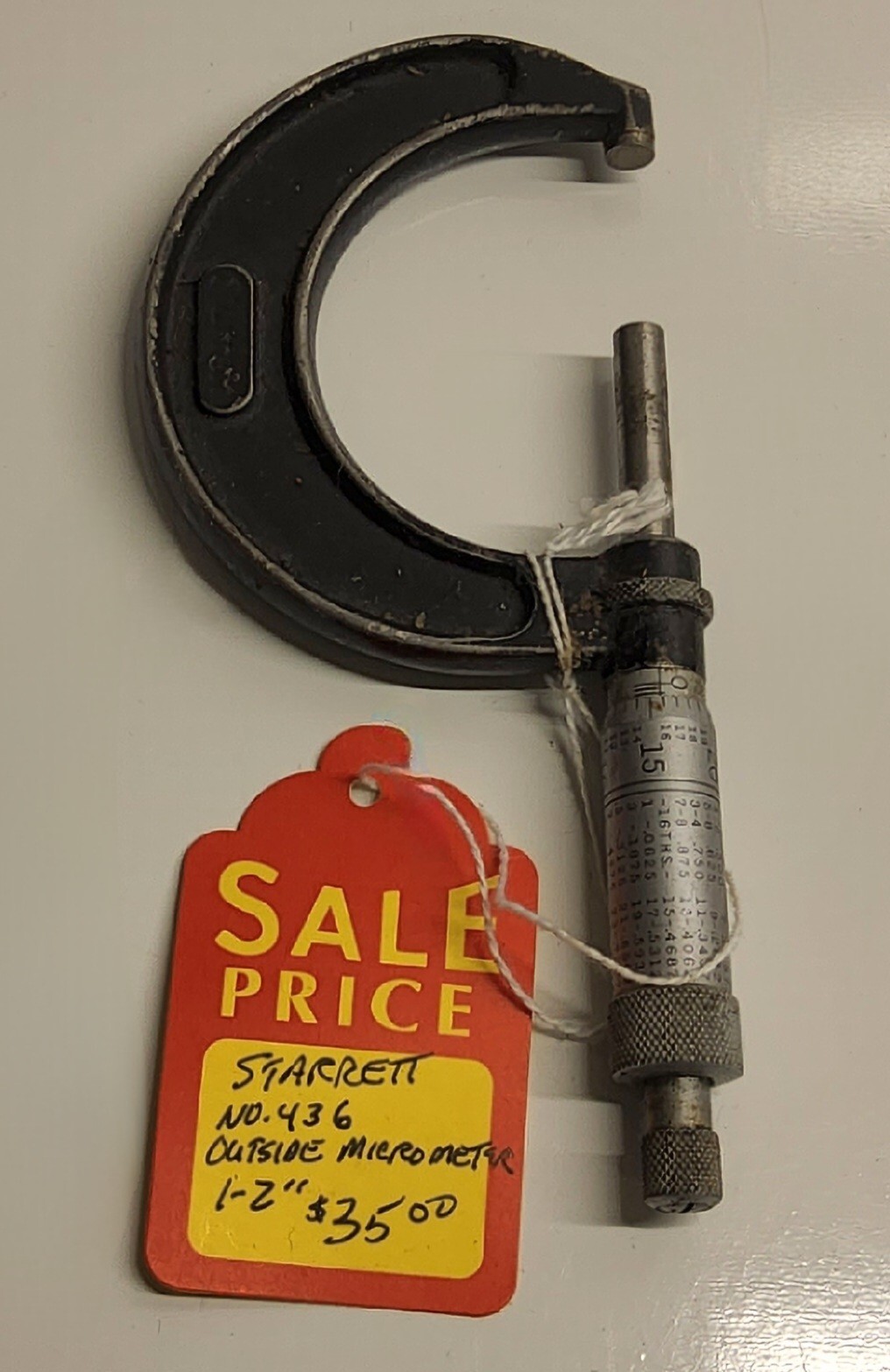 STARRETT MICROMETER NO. 436 1-2 INCH | eBay