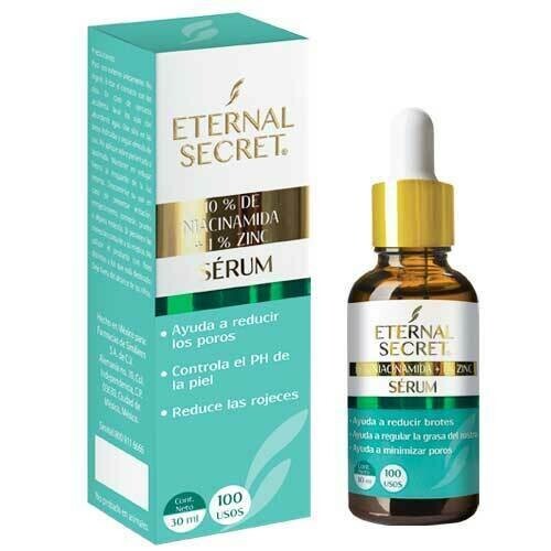 ETERNAL SECRET SUERO FAC NIACINAMIDA+ZINC 30ML | eBay