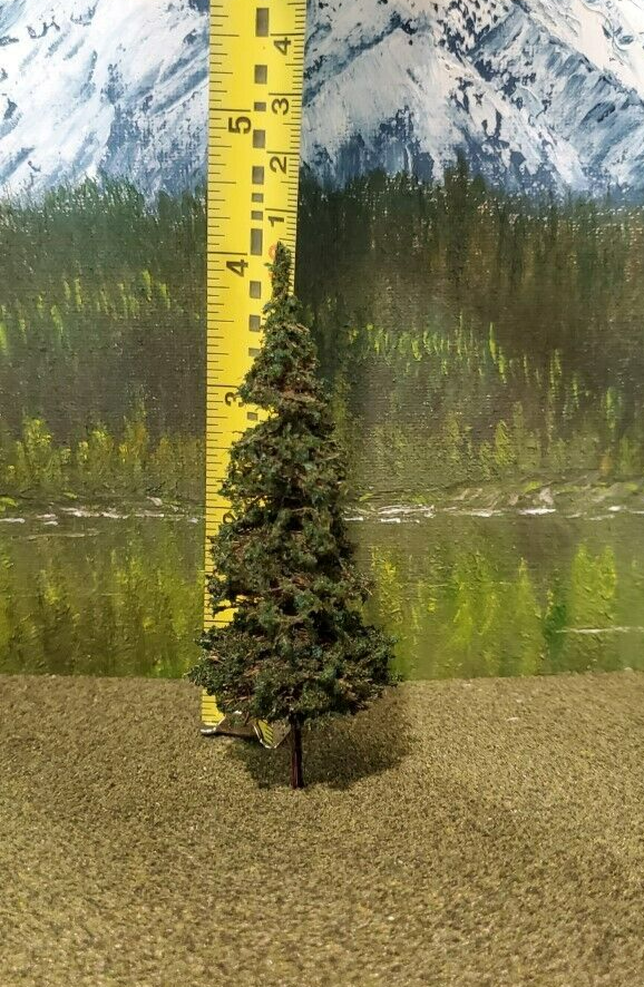 MOOSE CREEK TREES - Fir / Pine Trees (4" x 10 Trees) Model Trees - HO N ...