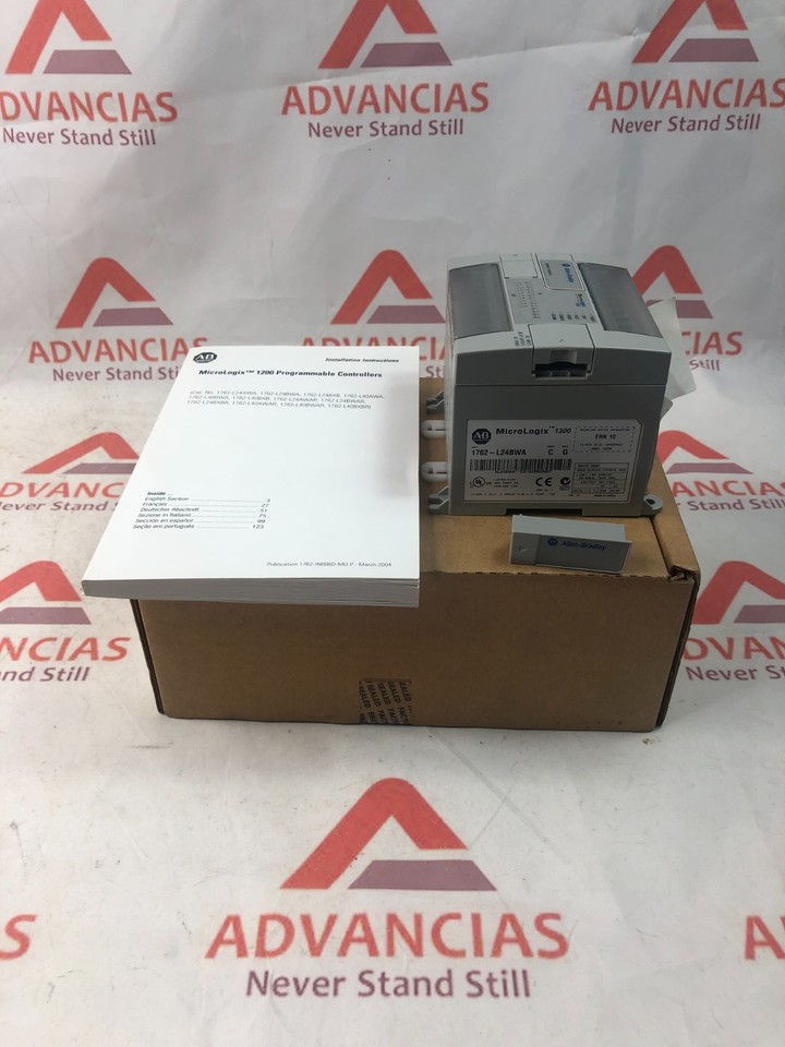 ALLEN-BRADLEY MicroLogix 1200, 1762-L24BWA, 1762L24BWA, New, in open ...