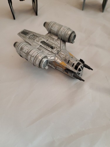 Star Wars Hot Wheels Lot X Wing Tie Fighter Razor Crest | eBay