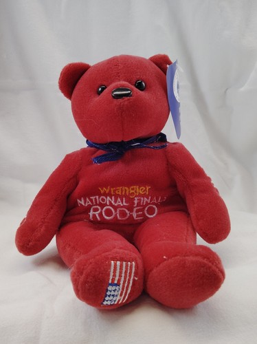 Limited Edition Bear Wrangler National Finals Rodeo 2005 Flag On Foot ...