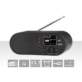 NDS DABMAN d105 Radio compatta DAB+ / FM / Bluetooth Nero | eBay