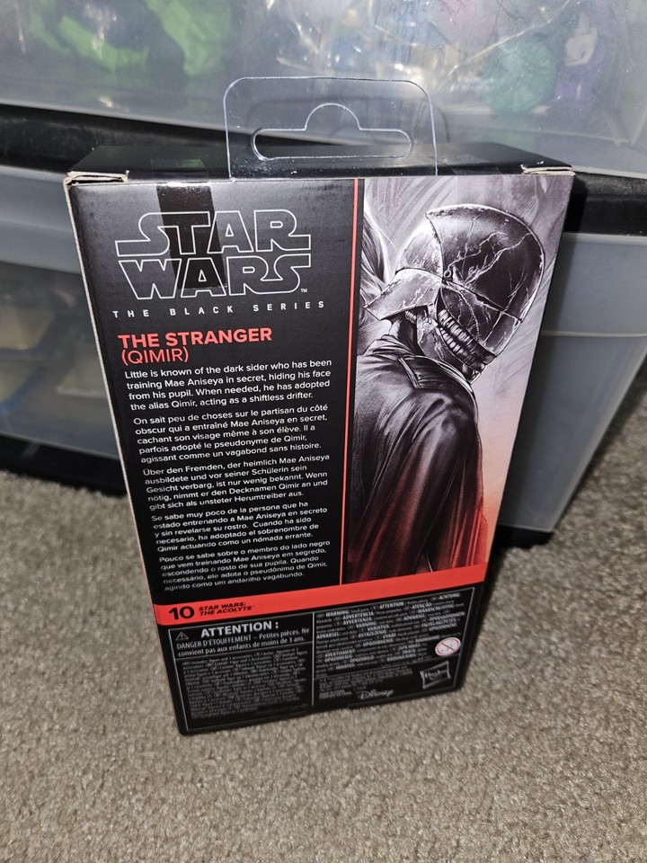 Star Wars Black Series 6" The Stranger (Qimir) Figure NIB | eBay