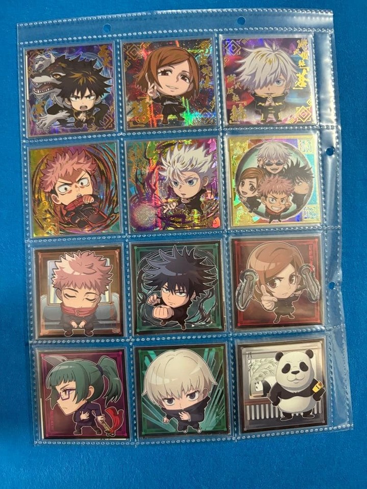 Jujutsu Kaisen Wafer Seals Full Set 0-5 Gojo Satoru Geto Suguru ...