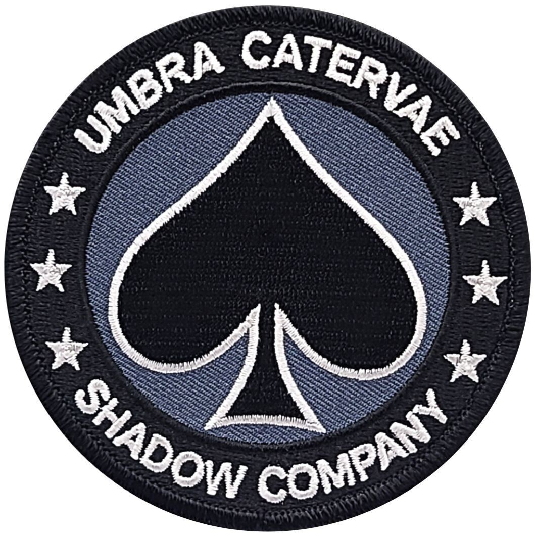 Call of Duty Modern Warfare Shadow Company Spade Patch -2PC IRON ON 3.5 ...