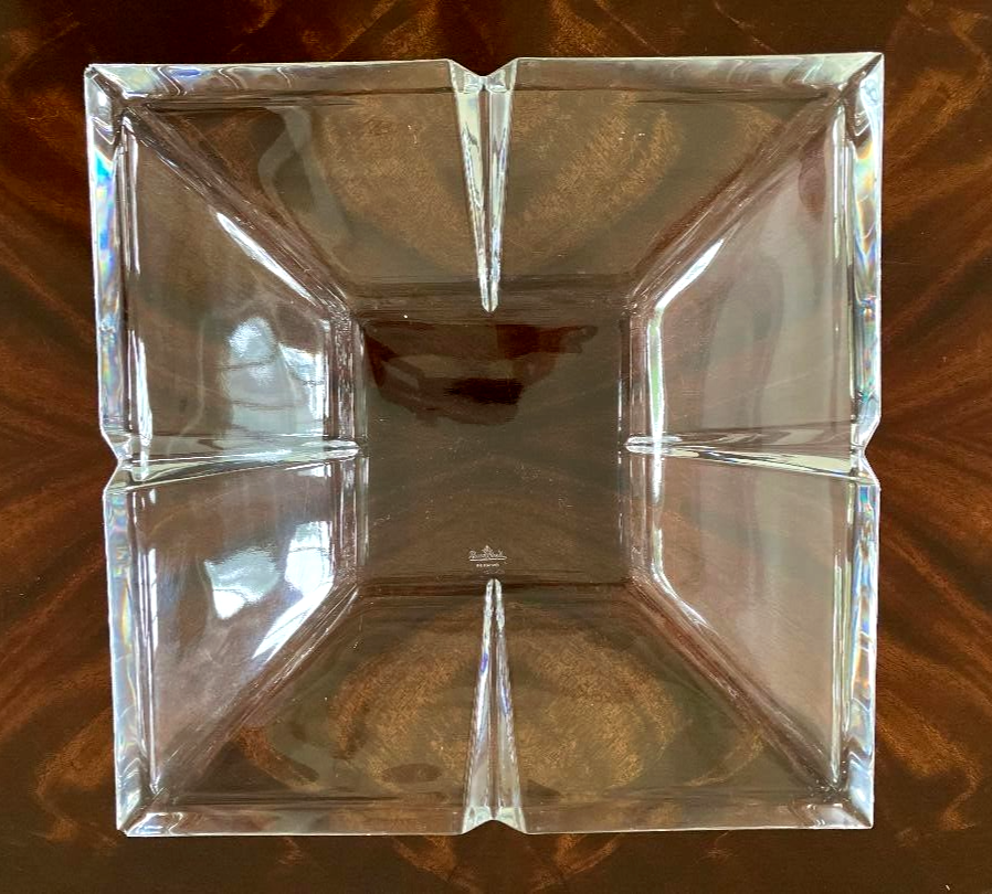 Rosenthal Large 11" x 11" Classic Square Crystal Bowl/Centerpiece ...