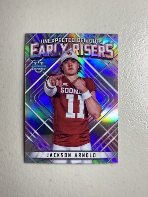 Jackson Arnold 2023 Bowman University Chrome Early Risers Refractor # ...