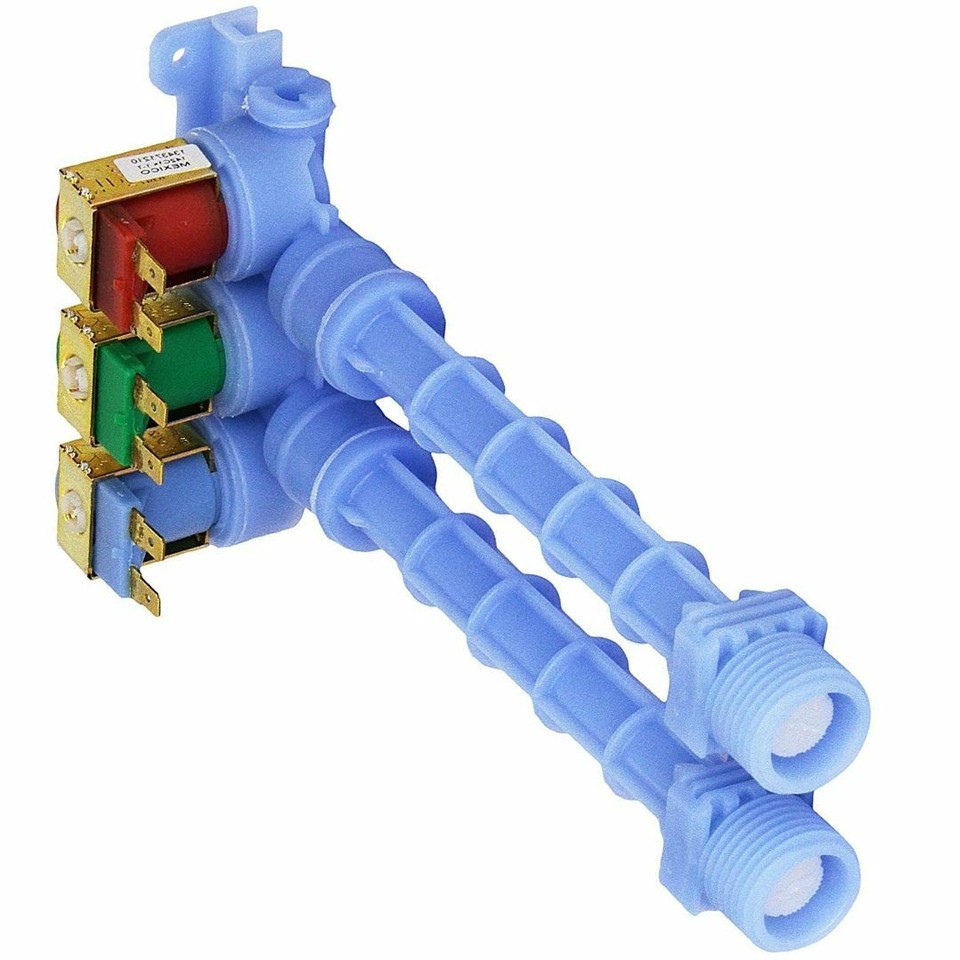 Water Inlet Valve for Frigidaire Affinity FAFW3511KW0 FAFW3517KR1 ...