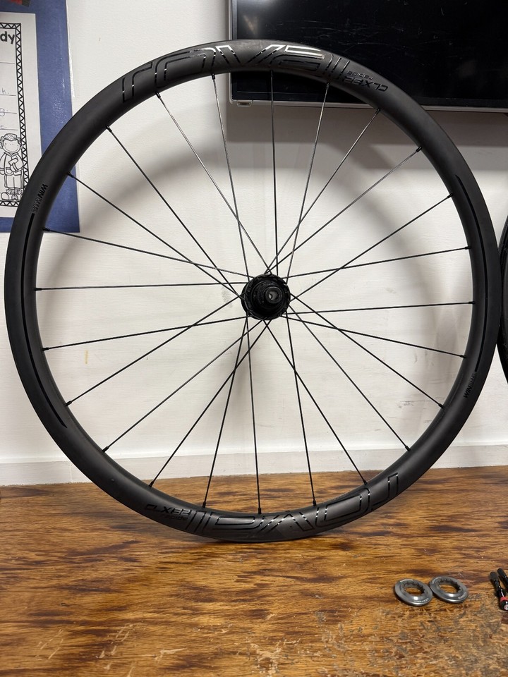 Roval Rapide CLX 32 Carbon Disc Tubeless Road Wheelset 12/13s CL SRAM ...